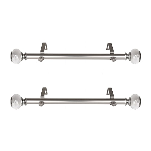 Click here for Rod Desyne Ironwood 1 IN Adjustable Side Curtain R... prices
