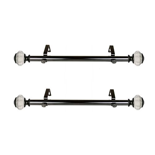 Click here for Rod Desyne Linden 1 IN Adjustable Side Curtain Rod... prices