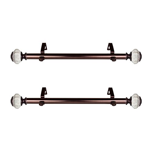 Click here for Rod Desyne Linden 1 IN Adjustable Side Curtain Rod... prices
