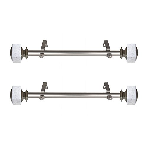 Click here for Rod Desyne Estelle 1 IN Adjustable Side Curtain Ro... prices