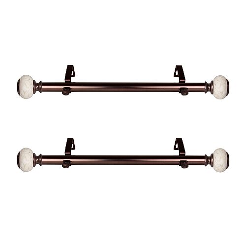 Click here for Rod Desyne Vernon 1 IN Adjustable Side Curtain Rod... prices