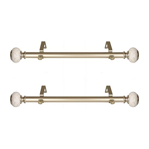Click here for Rod Desyne Vernon 1 IN Adjustable Side Curtain Rod... prices