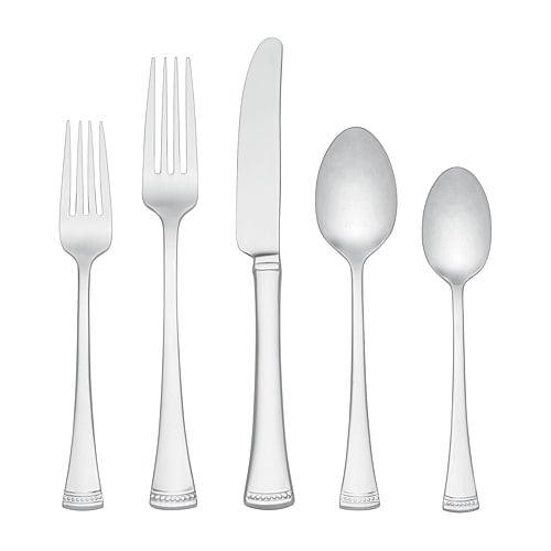 Click here for Lenox Portola 65-Piece Flatware Set prices