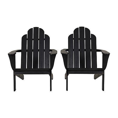 Click here for Creekside 2-pc. Adriondack Chair  One Size  Black prices