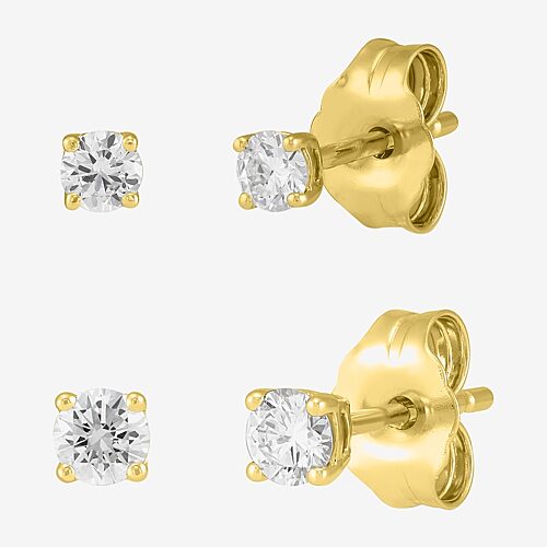 Click here for ( H-I  SI2 ) 1/3 CT. T.W. Lab-Grown Diamond 10K Go... prices