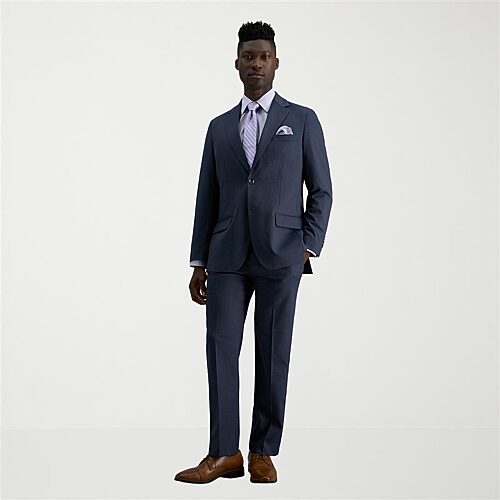 Click here for Haggar JMH Tailored Windowpane Mens Modern Fit Win... prices