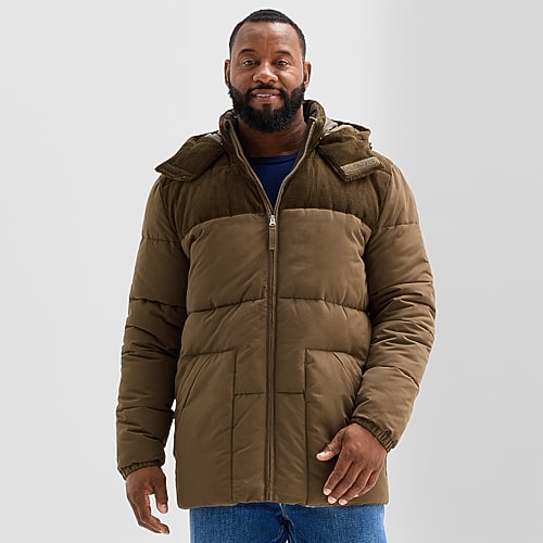 Click here for St. Johns Bay Mens Heavyweight Big and Tall Jacket... prices