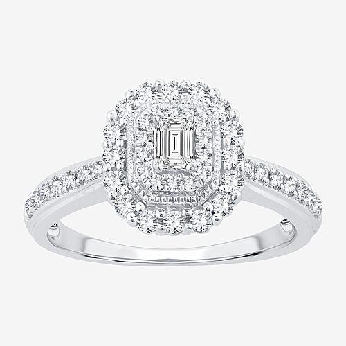 Click here for Signature By Modern Bride Womens 1/2 CT. T.W. Natu... prices