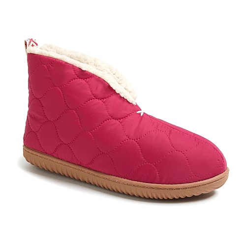 Click here for Dearfoams Warm Up Womens Memory Foam Bootie Slippe... prices