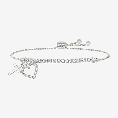 Click here for Womens Lab Created White Sapphire Sterling Silver... prices
