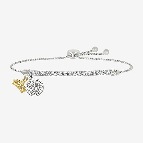 Click here for Womens Lab Created White Sapphire 10K Rose Gold St... prices