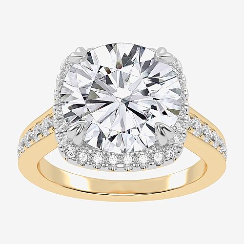Click here for (G-H / Vs2-Si1) Womens 3 1/2 CT. T.W Lab Grown Whi... prices