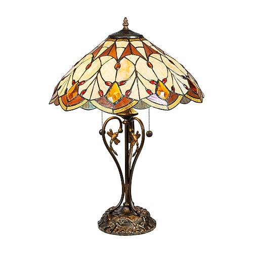 Click here for Dale Tiffany Patrice Jeweld Tiffany Table Lamp  On... prices
