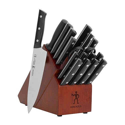 Henckels Dynamic 18-pc Knife Block Set - Black