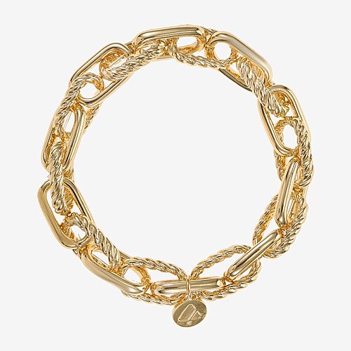 Click here for Liz Claiborne Textured Link Womens Stretch Bracele... prices