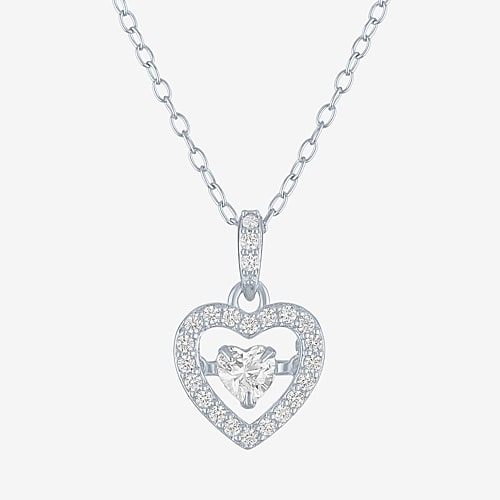 Click here for Yes  Please! Womens Lab Created White Sapphire Dan... prices