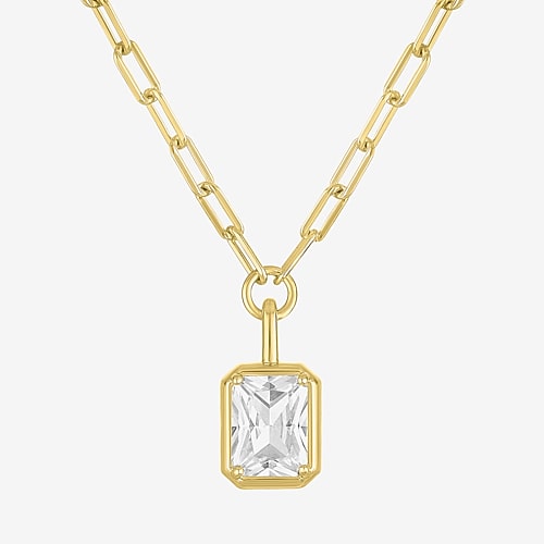 Click here for Yes  Please! Womens Lab Created White Sapphire Ste... prices