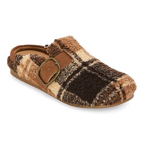 Click here for Pop Theah Fuzzy Womens Round Closed Toe Clogs  8 M... prices