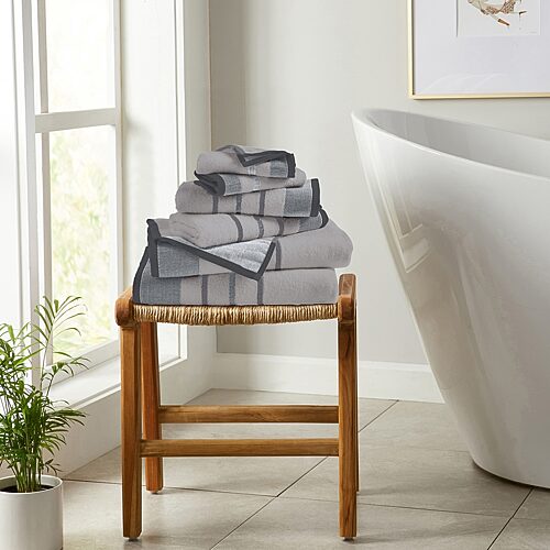 Click here for Luxury Cotton 6 Pc Decorative Towel Set  One Size... prices