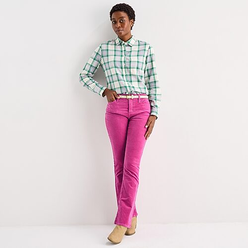 Click here for St. Johns Bay Womens Mid Rise Bootcut Corduroy Pan... prices