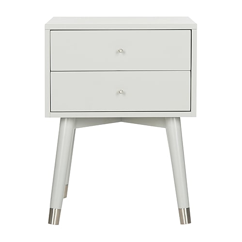 Click here for Lyla 2-Drawer Nightstand  One Size  Gray prices