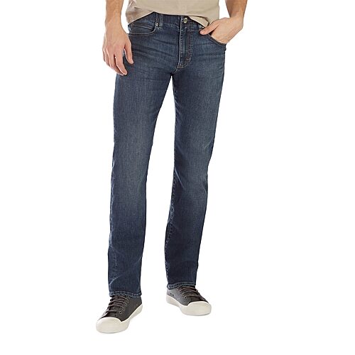 Lee Mens Extreme Motion Slim Fit Straight Leg Jeans  36 32  Blue