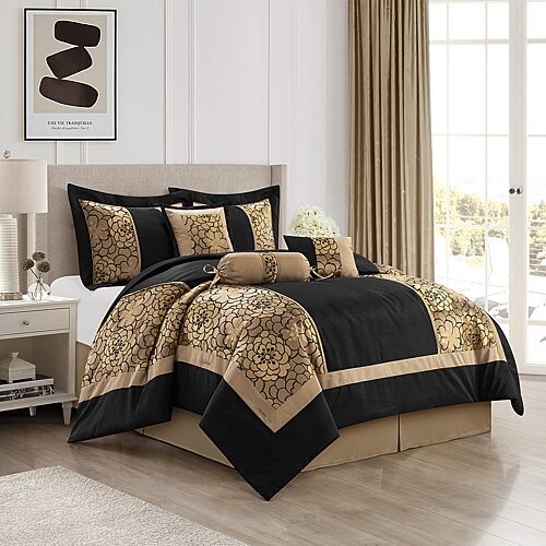 Click here for Stratford Park Sibyl Jacquard 7-Pc. Comforter Set... prices
