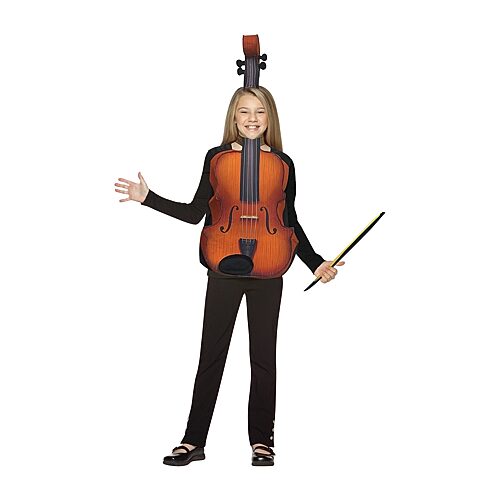 Click here for Little & Big Kid Unisex Violin Costume  Medium  Br... prices