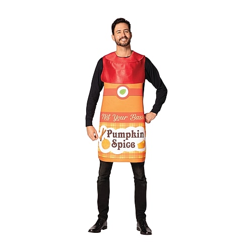 Click here for Unisex Adult Pumpkin Spice Seasoning Costume  Larg... prices