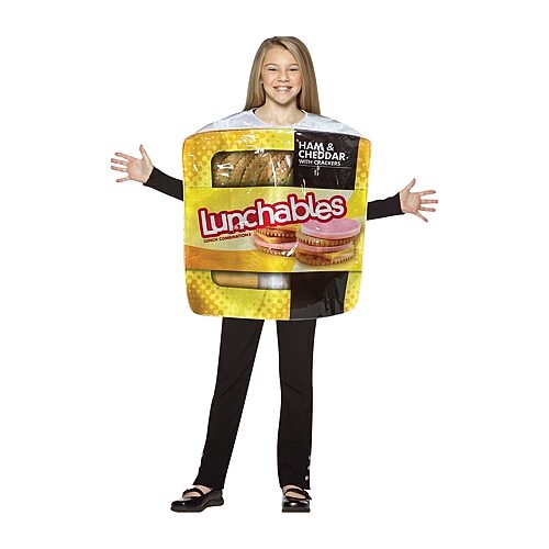 Click here for Little & Big Kid Unisex Kraft Lunchables Costume... prices