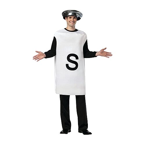 Click here for Unisex Adult Salt Costume  Large  White prices