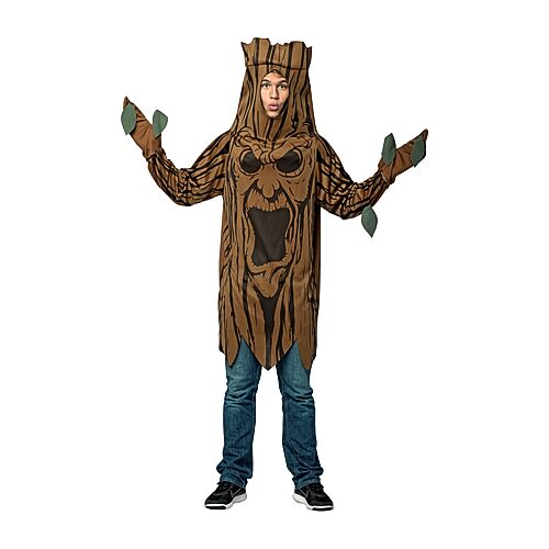 Click here for Unisex Adult Scary Tree Costume  Large  Brown prices