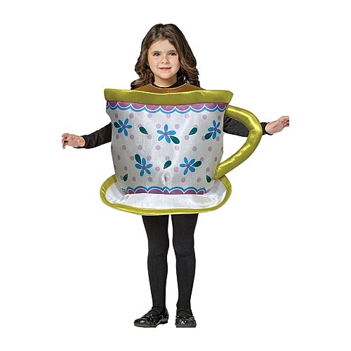 Click here for Little & Big Kid Unisex Tea Cup Child Costume  Med... prices