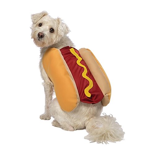 Click here for Rasta Imposta Hot Dog - Dog Costume  Large  Red prices