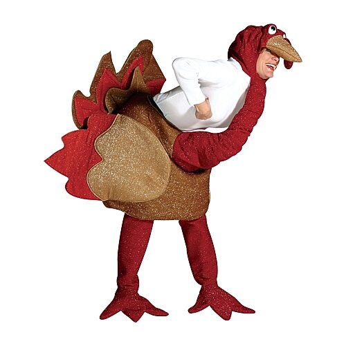 Click here for Unisex Adult Turkey Costume  Large  Brown prices