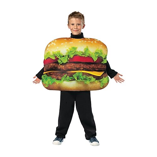 Click here for Little & Big Kid Boys Cheeseburger Costume  Medium... prices