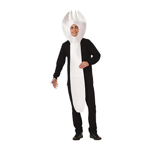Click here for Unisex Adult Spork Costume  Large  Gray prices