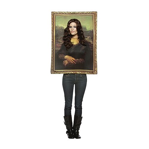 Click here for Womens Mona Lisa Costume  Large  Brown prices