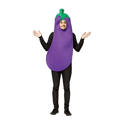 Click here for Unisex Adult Eggplant Costume  Large  Purple prices