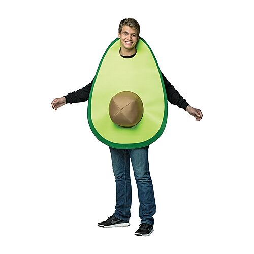 Click here for Unisex Adult Avocado Costume  Large  Green prices