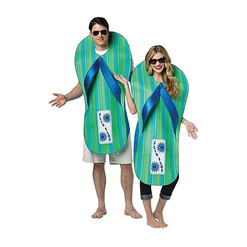 Click here for Unisex Adult Flip Flop Costume  Large  Blue prices
