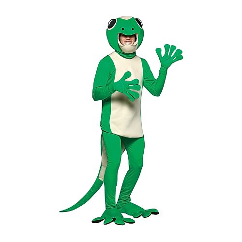 Click here for Unisex Adult Gecko Costume  Large  Green prices