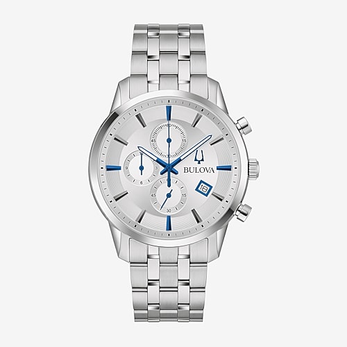 Click here for Bulova Mens Chronograph Classic Sutton Stainless S... prices