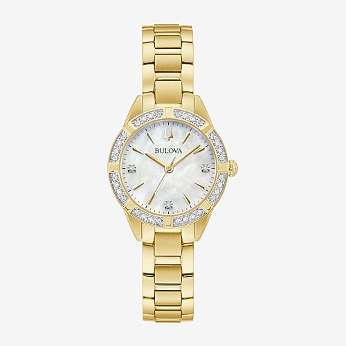 Click here for Bulova Womens Classic Sutton Diamond (1/20 ct. t.w... prices