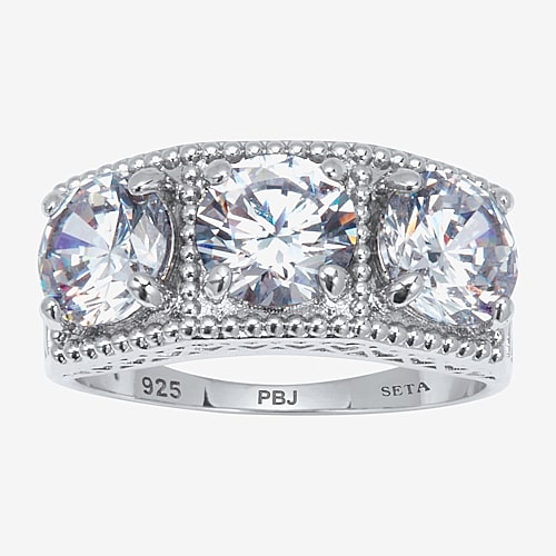 Click here for Diamonart Womens 1 3/4 CT. T.W. Cubic Zirconia Pla... prices