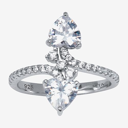 Click here for Diamonart Womens 1 7/8 CT. T.W. Cubic Zirconia Ste... prices