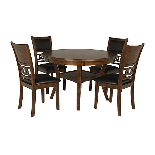 Click here for Gia 5-pc. Round Dining Set  One Size  Brown prices