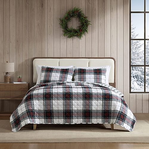 Click here for Closeout! Eddie Bauer Holiday Plaid Flannel Cotton... prices