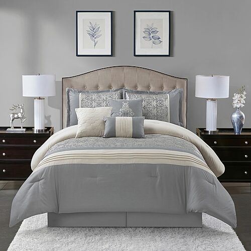 Click here for Stratford Park Charley 7-Piece Comforter Set  Quee... prices