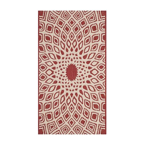 Click here for Safavieh Courtyard Collection Jacinth Geometric In... prices
